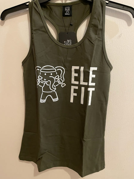 Elefit Olive Tank – Elefit- Fitness Solutions