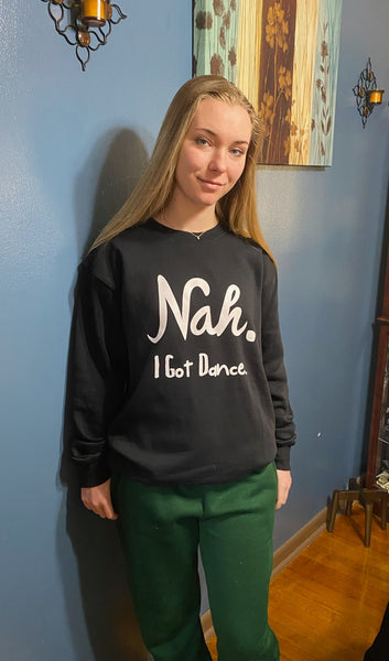 Dance Sweatshirt- Black – Elefit- Fitness Solutions